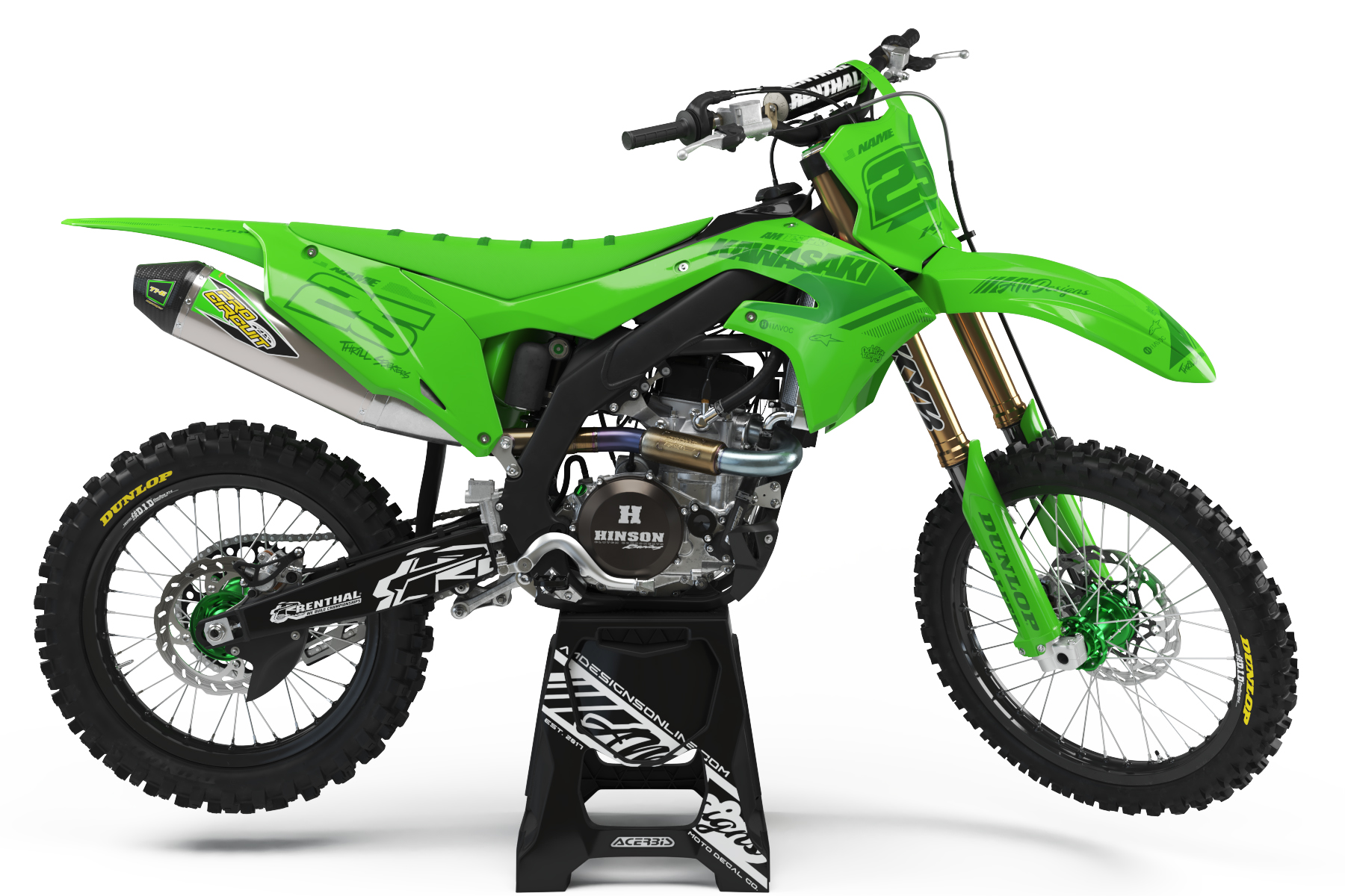 KAWASAKI - KX High Vis | AMDesigns Online